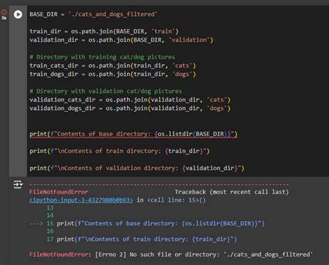 C2w1 Ungraded Lab No Directory Found Error Convolutional Neural
