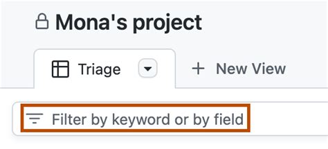 Filtering Projects GitHub Docs