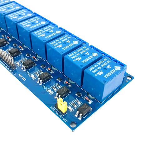 Channel Isolated V A Relay Module Opto Coupler Electro Shop