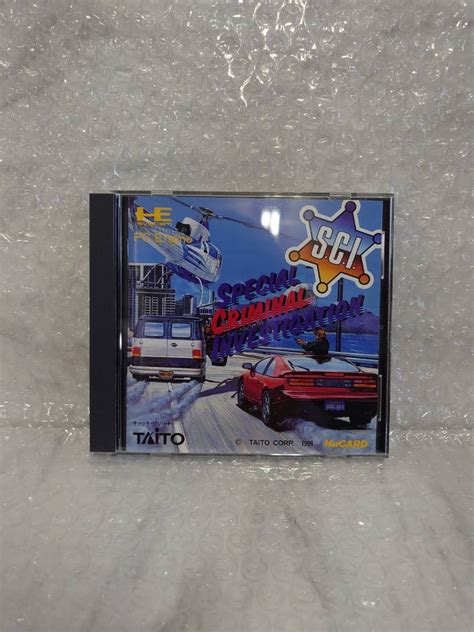 【やや傷や汚れあり】pce Pc Engine Pcエンジン Hucard Special Criminal Investigation S