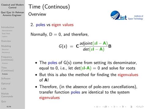 Classical And Modern Control Theory