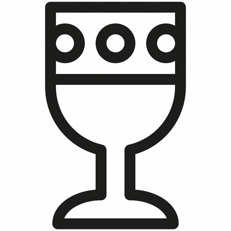 Medieval Cup Grail Goblet Feast Royal Chalice Icon Download On