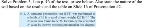solved solve problem 3−1 on p 46 of the text or see below