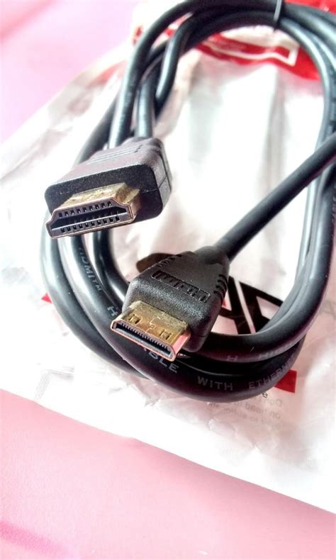 Sap Hdmi To Mini Hdmi Cable Feet Computers Tech Parts