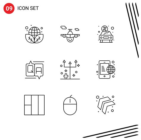 9 Thematic Vector Outlines And Editable Symbols Of Eve Education Car