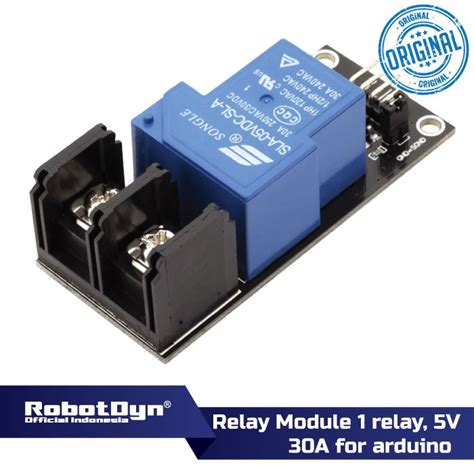 Jual Relay Module 1 Relay 5V 30A Shopee Indonesia