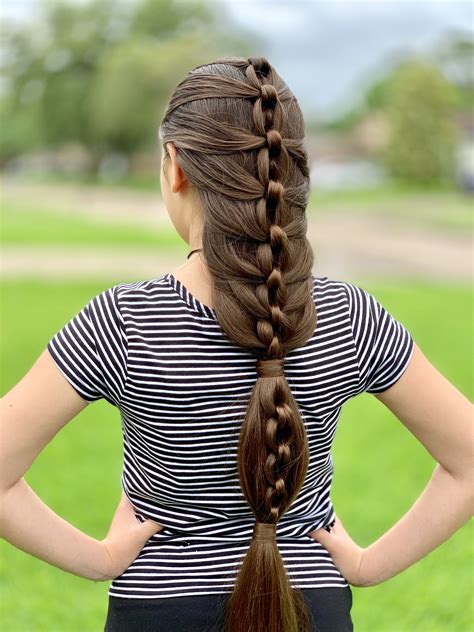 French pull through braid tutorial – Artofit
