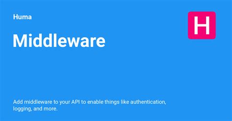 Middleware Huma