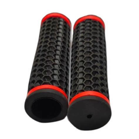 Black And Red Rubber Bicycle Handle Grip At ₹ 22 Pair In Ludhiana Id