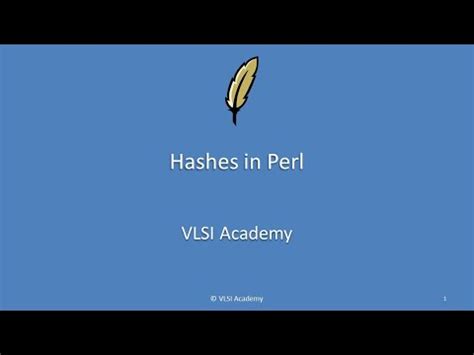 Learn Perl Lec9 Hashes Thoroughly Explained With Examples Subtitles