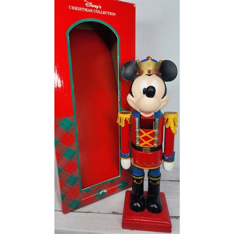Disney Holiday Disneys Christmas Collection Mickey Mouse Nutcracker 95 Inch Solider Wbox