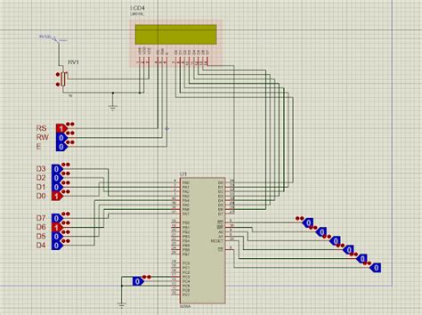 Teknik Elektro Tugas 2 Rangkaian Display Lcd Character 2 X 16