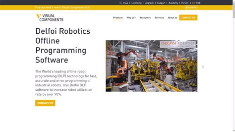 Visual Components On Linkedin Visualcomponents Robotics Simulation