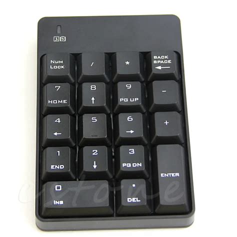 2 4ghz 18 Keys Usb Wireless Numeric Keypad Numpad Number Pad Mini Digital Keyboard For Laptop