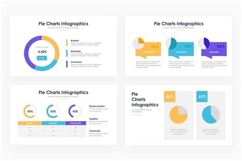 Pie Charts Infographics Powerpoint Masterbundles