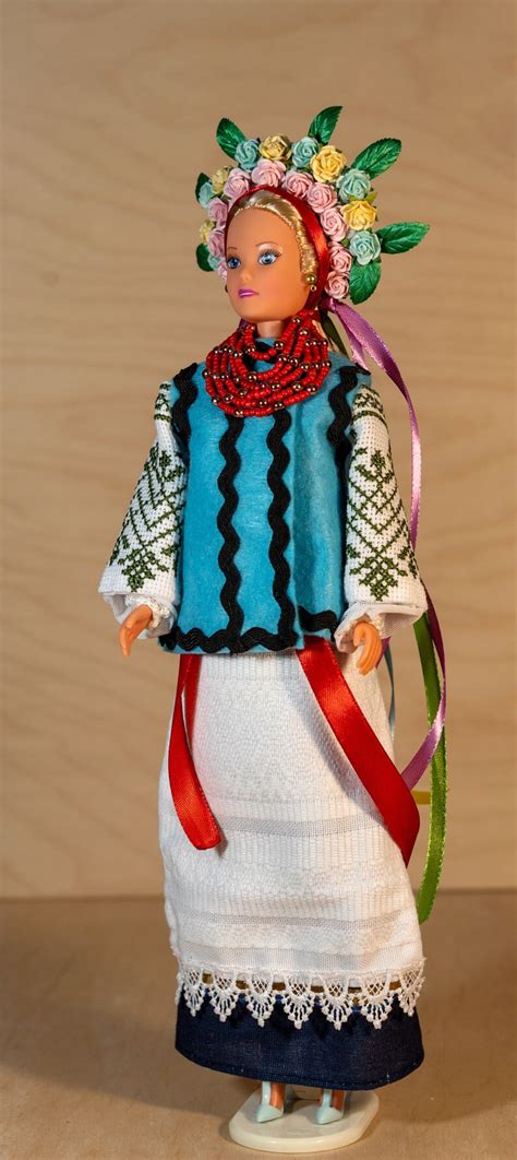 Ukrainian Donetsk Bride Doll Ukrainian Clothes For Barbie Etsy
