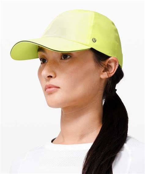 Lululemon Fast And Free Womens Run Hat Elite Cafe Au Lait Rhino
