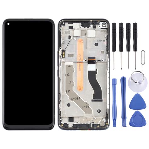 LCD Screen And Digitizer Full Assembly With Frame For TCL G T Y T H Black Alexnld Com