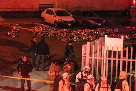 Ciudad Juárez Incendio Al Menos 39 Muertos En Un Centro Del Instituto