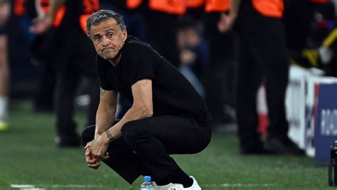 Luis Enrique Sest Trompé à Dortmund 100 Psg Le Billet Ici