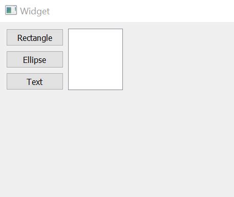 C Qt Application With Layout S QPushButton And QGraphicsItem Stack Overflow