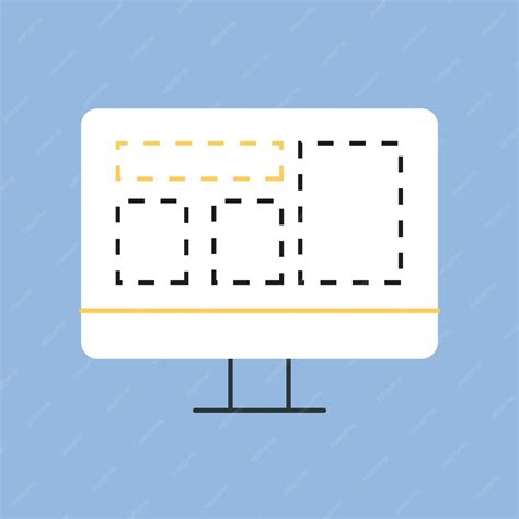 Una Computadora Trabaja El Icono De Fondo Azul Programación Escribir