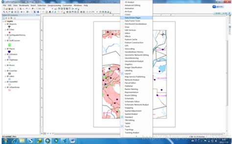 arcmap数据驱动页（data driven pages）生成地图册 arcgis数据驱动页面名称 csdn博客