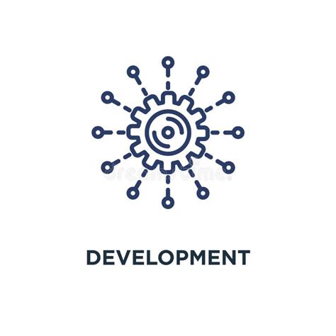 Development Icon Software Integration Concept Symbol Design Au Stock Vector Illustration Of