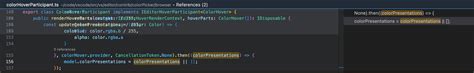 Ui Glitches In Find Ref Peek View With Sticky Scroll Turned On · Issue