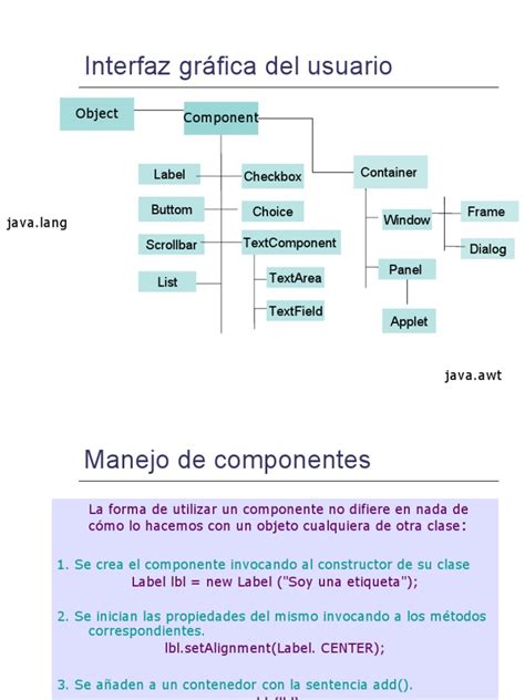 Guis Pdf Constructor Programación Orientada A Objetos Programación