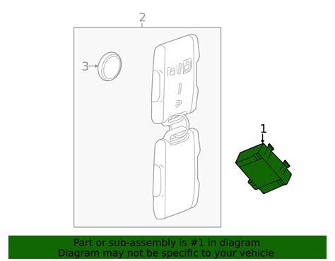 2021 2025 Gm Tire Pressure Monitoring System Tpms Receiver 85083678 Chevy Parts Pros