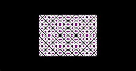 Geometric Ace Pattern Ace Sticker Teepublic