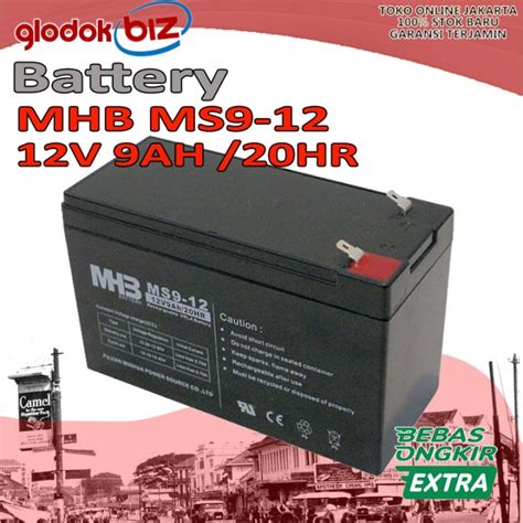 Jual Baterai Ups Mhb Ms9 12 12v 9ah 20hr Garansi 1 Tahun Jakarta
