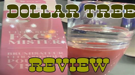 Dollar Tree Review Ultrasonic Face Mister Youtube