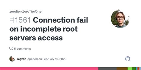Connection Fail On Incomplete Root Servers Access · Issue 1561