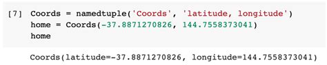 Python Named Tuple What How And When To Use Towards Data Science