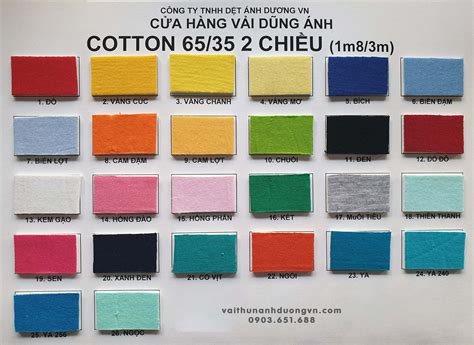 Người Tiêu Dùng Thông Minh Cần Biết Tuốt” Về Chất Vải Cotton 6535 Cvc CÔng Ty In VẢi 3d