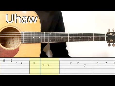 Dilaw Uhaw Tayong Lahat Easy Guitar Tabs Tutorial YouTube