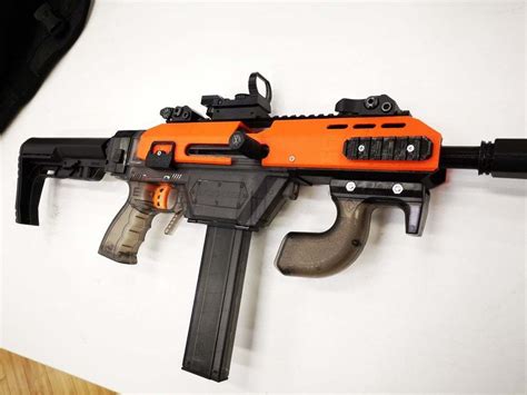 Free Stl File Nerf Retaliator Smg Kit 🎠・3d Printing Idea To Download・cults