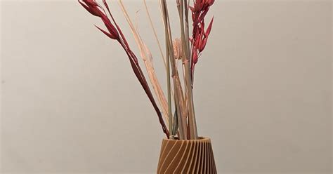 Modern Finned Square Ish Vase By Iskimo Download Free Stl Model