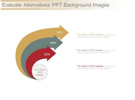 Evaluate Alternatives Ppt Background Images PowerPoint Templates Backgrounds Template PPT