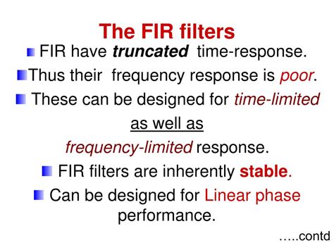 PPT The IIR FILTERs PowerPoint Presentation Free Download ID