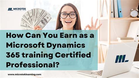 How Can You Earn As A Microsoft Dynamics 365 Training Certified