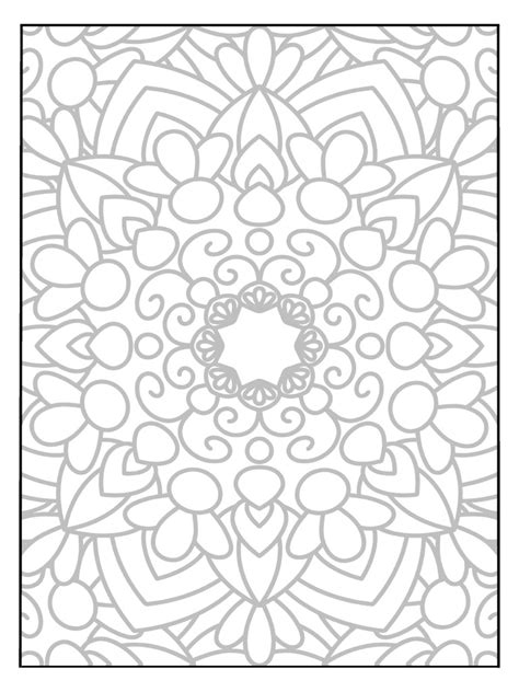 2x Free Mandala Tracing Coloring Pages Pdf