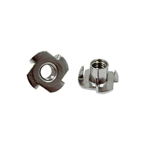 M8 4 Prong Zinc Tee Nut Aft Fasteners