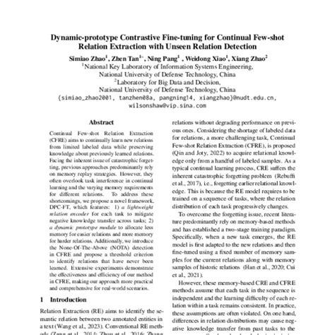 Dynamic Prototype Contrastive Fine Tuning For Continual Few Shot Relation Extraction With Unseen