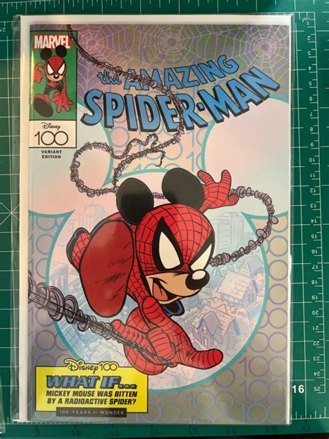 The Amazing Spider Man 2023 Full Set 12 Disney 100 Variants Comic