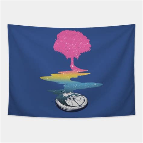 Pansexual Tree Lgbt Pride Flag Pansexual Tapestry Teepublic
