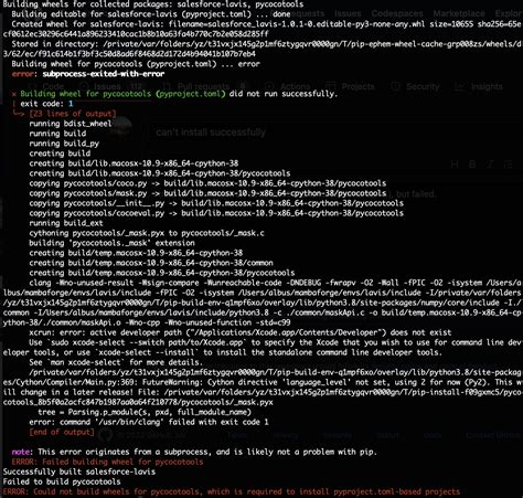 can t install successfully · issue 261 · salesforce lavis · github