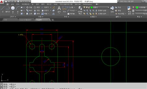 오토캐드 명령어 실무 2d 도면 그리기 원 원호 필렛 직선 등 네이버 블로그